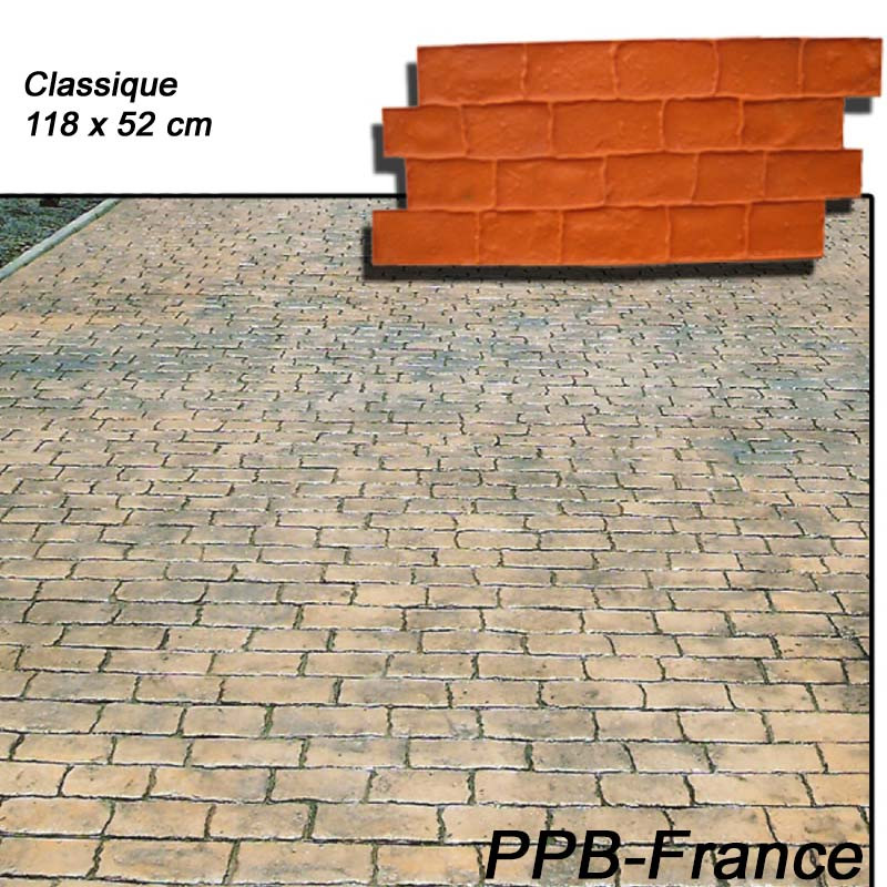 Rouleau Thème Béton Rouleau Texturé Pour Ciment, Mortier Et Monocouche ...